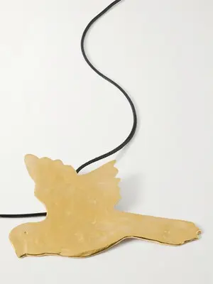 YSSO Siren Plated Cord Necklace