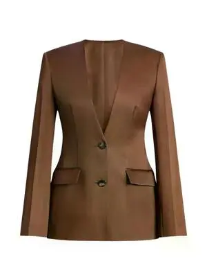 Alberta Ferretti Button Jacket