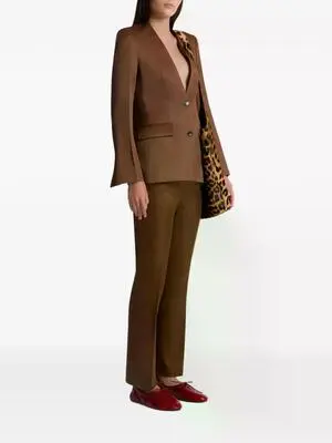 Alberta Ferretti Button Jacket
