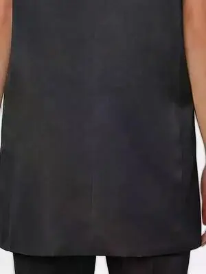 Alberta Ferretti V-neck Double-breasted Jacket - Black