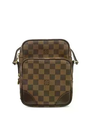 LOUIS VUITTON 2007 Damier Amazon Crossbody Bag - Brown