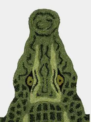 DOING GOODS Coolio Crocodile Large Rug