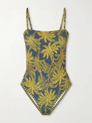 ERES Tropical Printed Swimsuit - Blue
