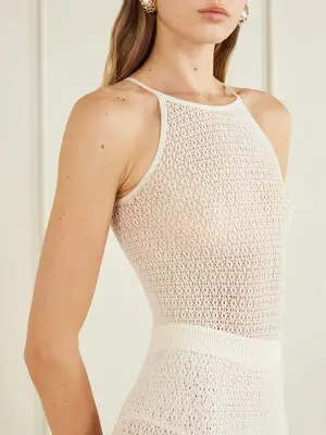 Wolford Daisy Stretch-mesh Bodysuit - Neutrals