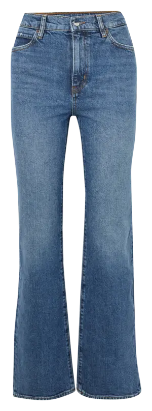 FRAME The Pixie Arrow High-Rise Bootcut Jeans