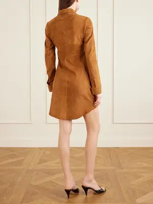 Stouls Geraldine Suede Mini Dress
