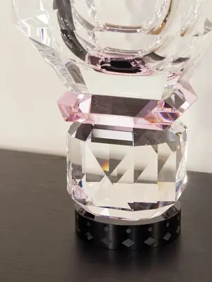 REFLECTIONS COPENHAGEN Utah Crystal Vase - Neutrals