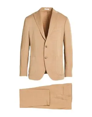 Boglioli Suit Size Lyocell, Linen - Camel