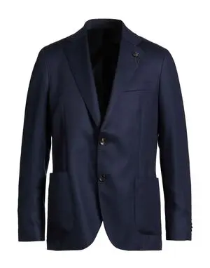 LARDINI Blazer Size Cashmere, Wool, Silk