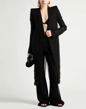 Rick Owens Virgin Wool Overcoat