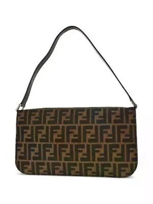 Fendi 1990-2000 Zucca Baguette - Brown