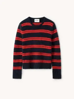 Soft Goat Crewneck Sweaters For Women