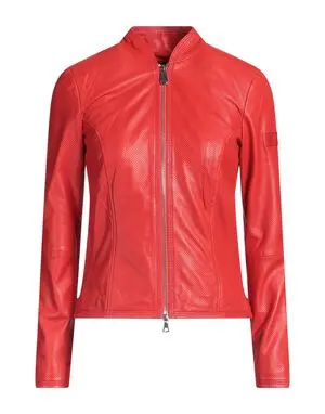 Peuterey Leather Biker Jacket