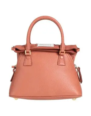 MAISON MARGIELA Pebbled Leather Tote Handbag - Pink