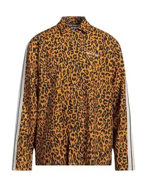 Palm Angels Shirt Size Linen, Cotton, Polyester - Mandarin