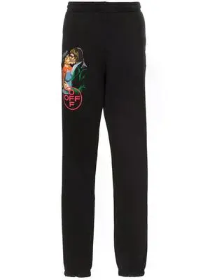 Off-White Kiss Cotton Sweatpants