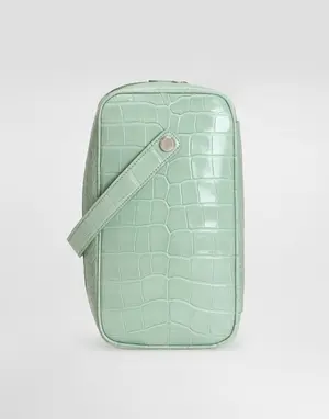 Dolce & Gabbana Lock Polished Alligator Handbag - Multicolor