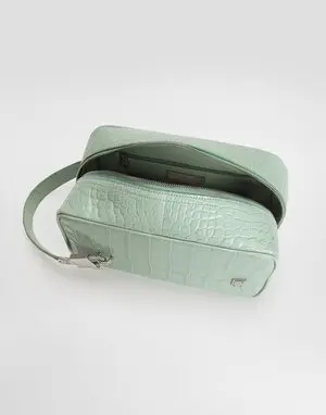 Dolce & Gabbana Lock Polished Alligator Handbag - Multicolor