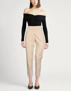 Peserico Peserioco Cotton Stretch Tapered Pants - Beige