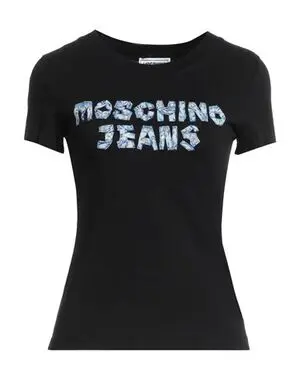 Moschino Jeans Crewneck T-shirts For Women