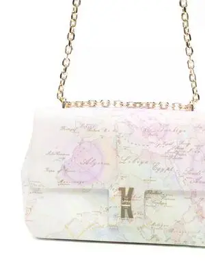 ALVIERO MARTINI 1° CLASSE Map-print Shoulder Bag