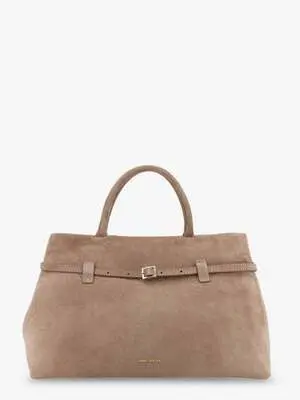Manu Atelier Silver Tone Bags For Women