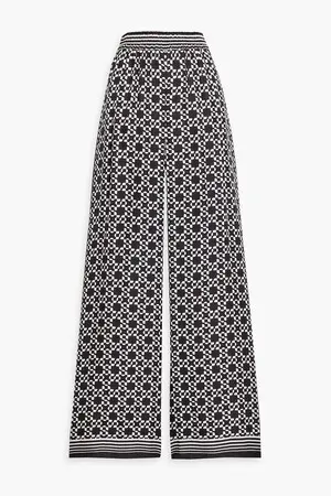 Simkhai Zuna Printed Wide-leg Pants