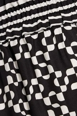 Simkhai Zuna Printed Wide-leg Pants