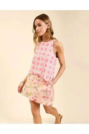 Mestiza New York Prism Scallop Tank Top