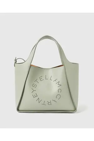 Stella McCartney Logo Crossbody Tote Bag - Red