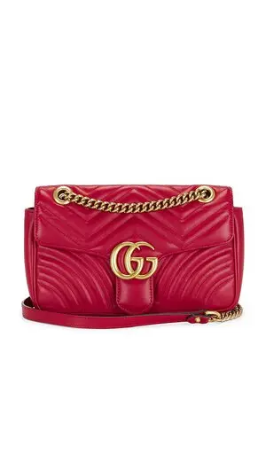 Undefined Gucci Gg Marmont Shoulder Bag - Red