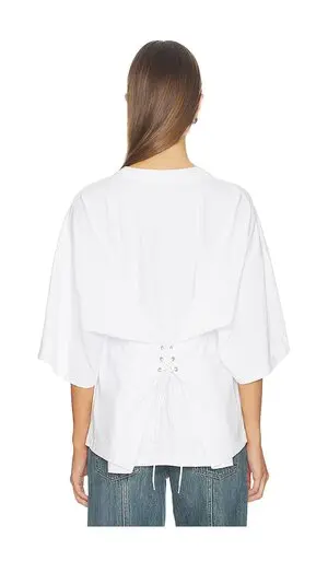 AGOLDE Ellery Tee Shirt - White