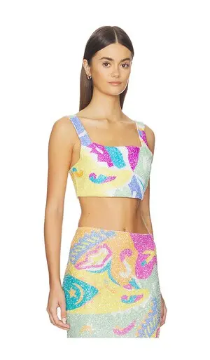 OCEANUS Azure Coord Top