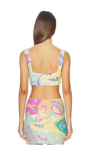 OCEANUS Azure Coord Top