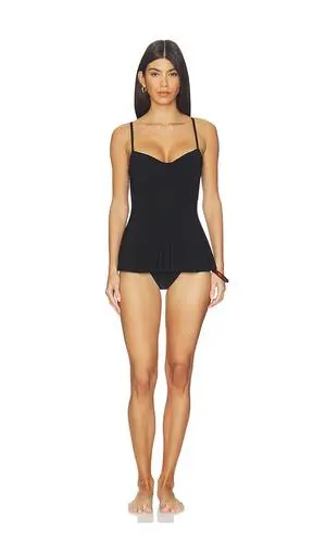 Norma Kamali Underwire Swim Dress - Black