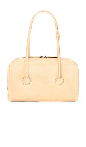 MARGESHERWOOD Soft Boston Shoulder Bag - French Beige