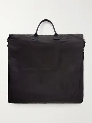 A.p.c. Webbing-trimmed Logo-print Shell Messenger Bag