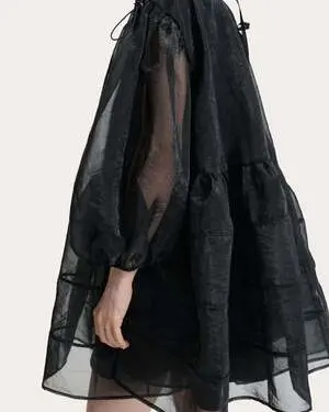 Cecilie Bahnsen Darcy Gathered Mini Dress