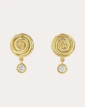 FUTURE FORTUNE Galaxy Of Stars Stud Earrings - Gold