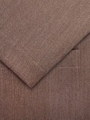 De Bonne Facture Writers Wool And Cotton-blend Suit Jacket - Brown