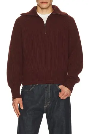 ENTIRE STUDIOS Blimp Quarter Zip Sweater