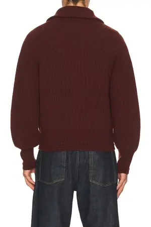 ENTIRE STUDIOS Blimp Quarter Zip Sweater