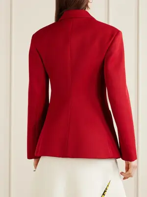 Loewe Wool-blend Blazer - Red
