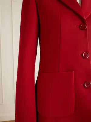 Loewe Wool-blend Blazer - Red