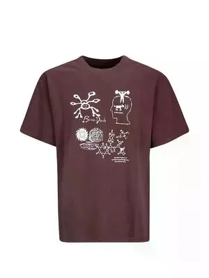 BRAIN DEAD Ancient Knowledge Printed T-shirt