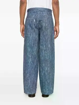 BONSAI Textured Jeans - Blue
