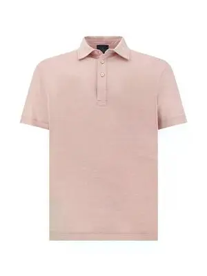Paul & Shark Buttoned Polo Shirt - Pink