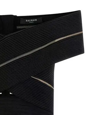 Balmain Off-the-shoulder Top - Black