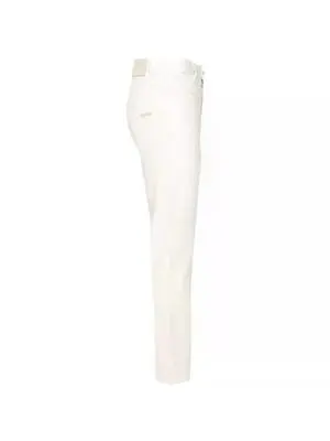 Zegna Logo-patch Trousers - White