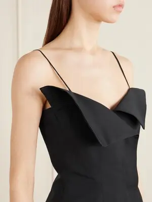 FFORME Cotton And Silk-blend Maxi Dress